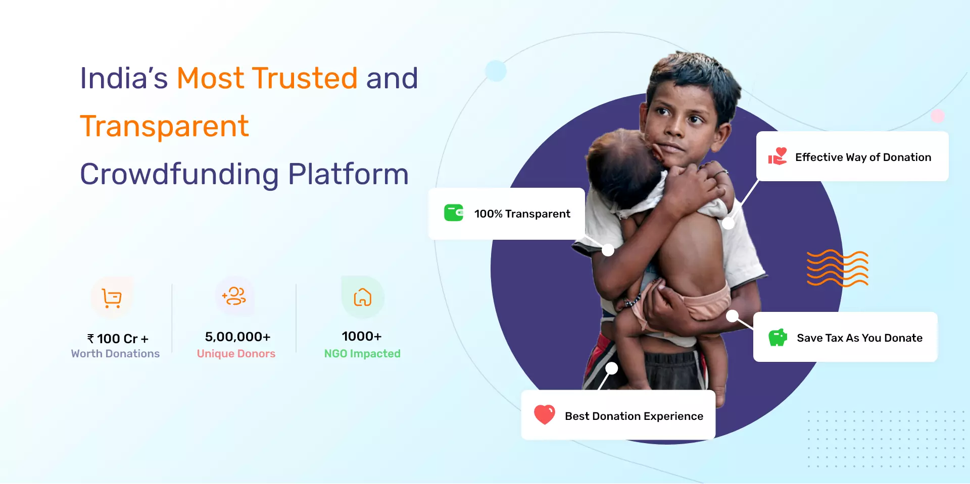 Explore Different Donation Campaigns | Donatekart